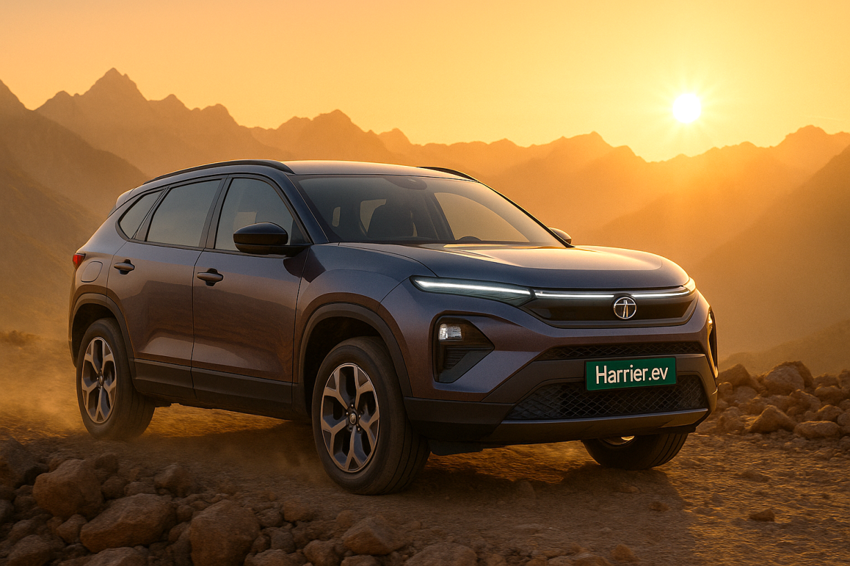 Tata Harrier EV Launch: Price, Range, Specs & Features | June 3rd | EVINDIA