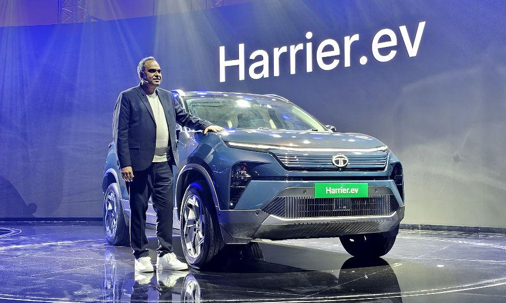 Tata teases audience with Harrier EV | EVINDIA
