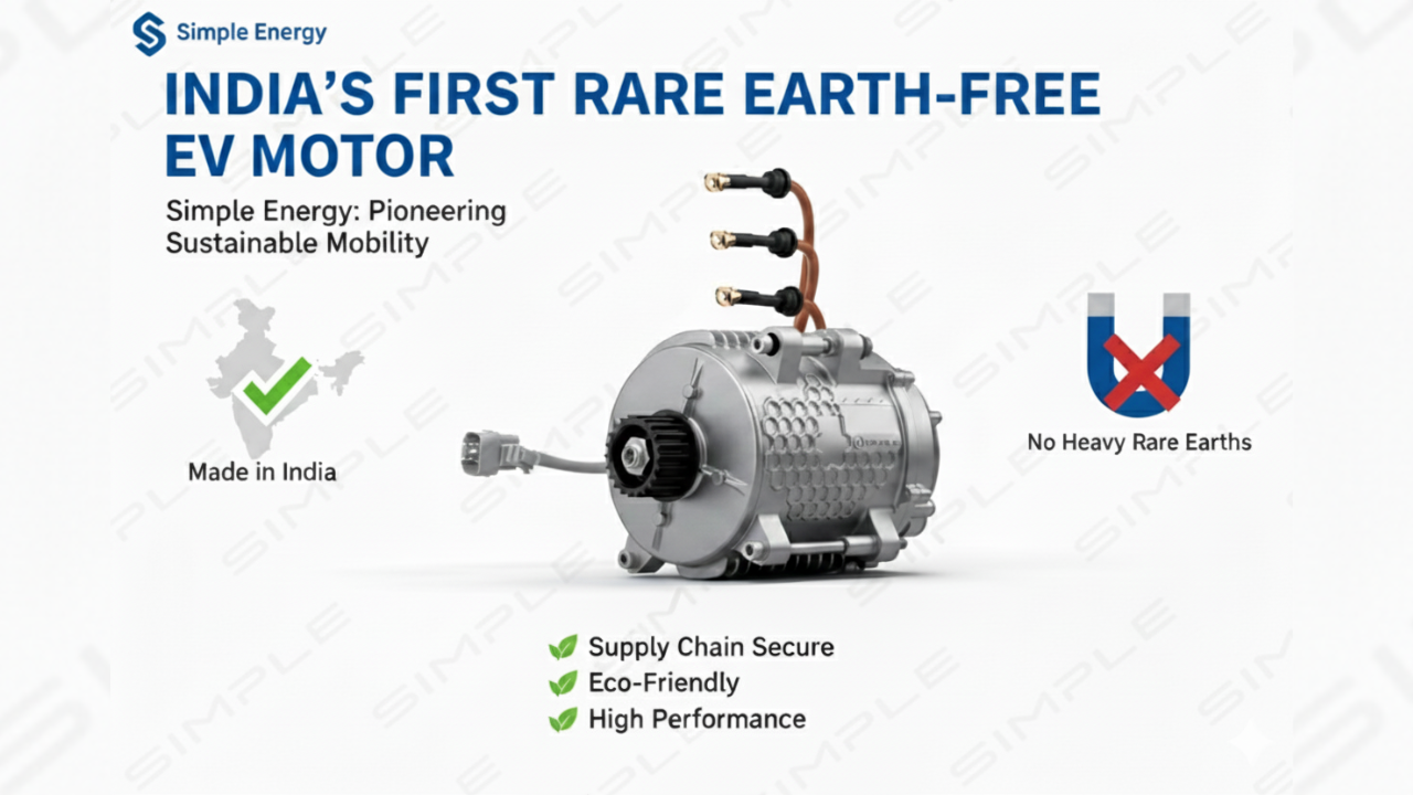 Simple Energy Launches India's First Rare Earth-Free EV Motors ...