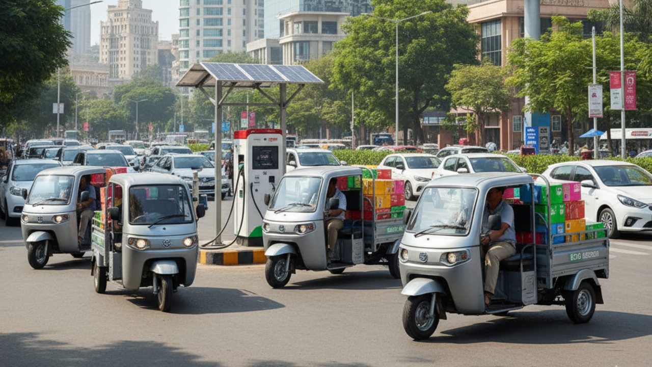 India's E-SCV Revolution: Powering Green Mobility & Logistics | EVINDIA