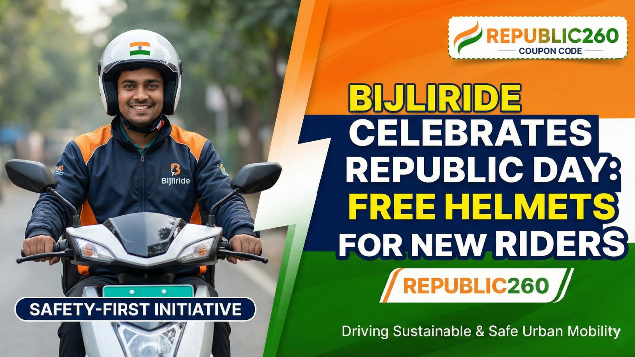 Bijliride Republic Day Offer 2026: Free Helmets for New Delivery Riders ...